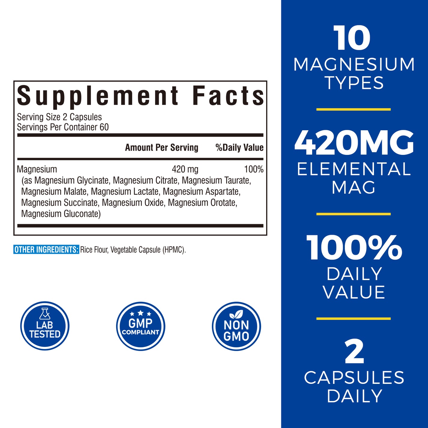 10-In-1 Magnesium Complex – Vitalibre
